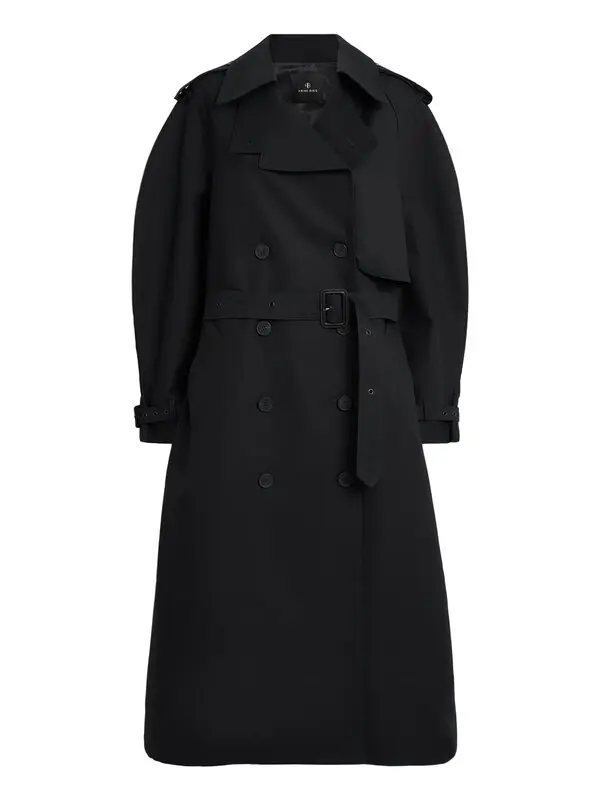 ANINE BING Pascale Trench Coat - Black