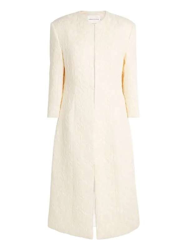 Camilla And Marc Cloqué Gracia Coat - Ivory