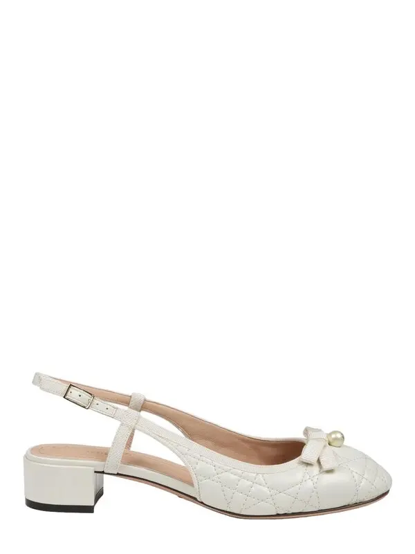 Dior Ballet-inspired Leather Décolletés - White