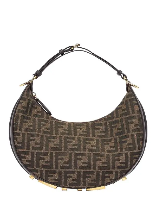 Fendi Graphy Mini Small Leather-style Bag - Multicolour