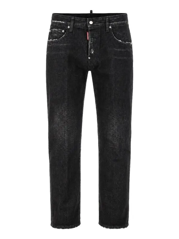 Dsquared2 Five-pocket Denim Jeans - Black