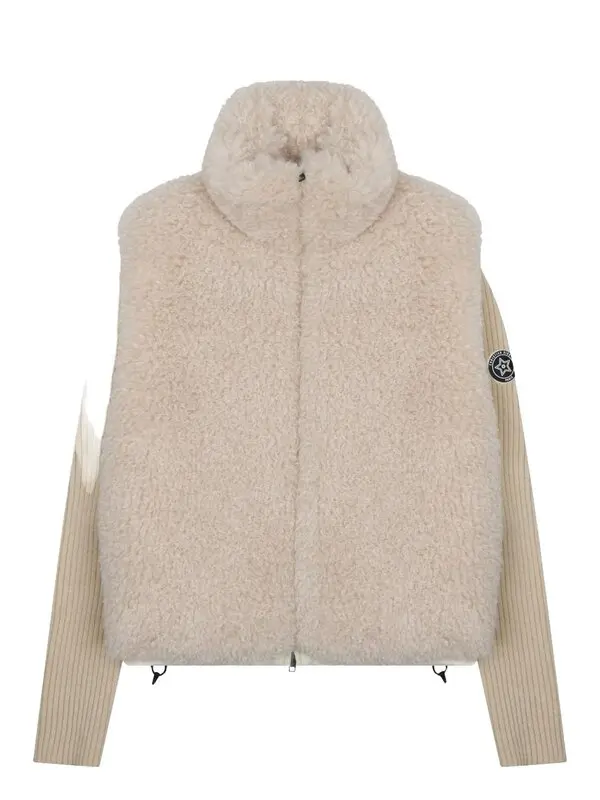 Dior Alps Quilted Puffer Sports Jacket - Beige