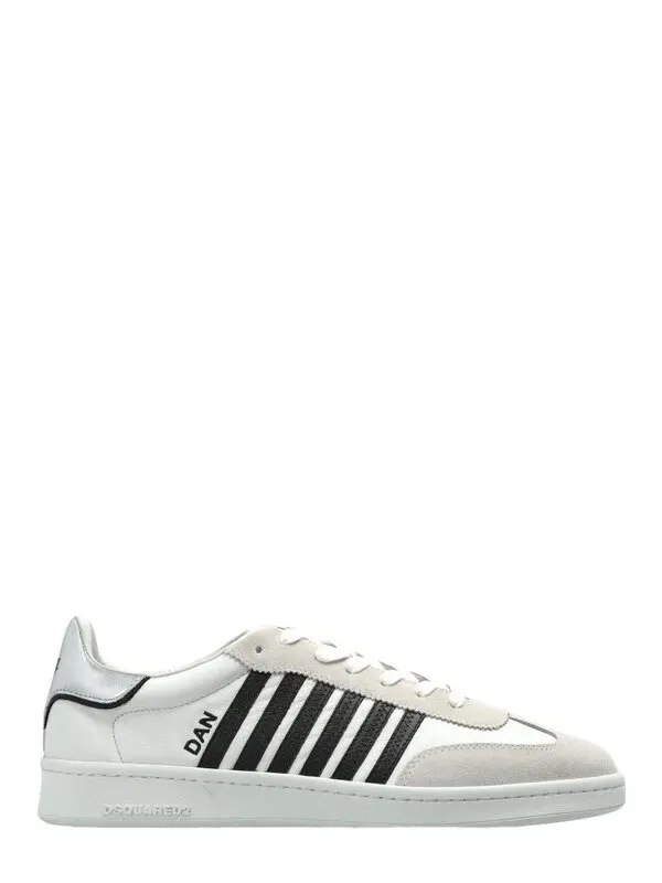 Dsquared2 Low-top Leather Sneakers - White