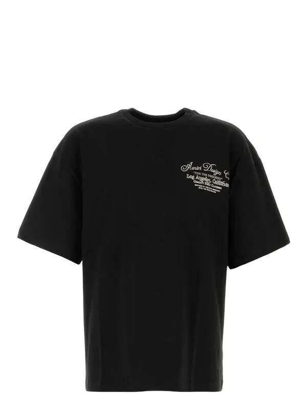 Amiri Dreamers Chain Stitch T-shirt - Black