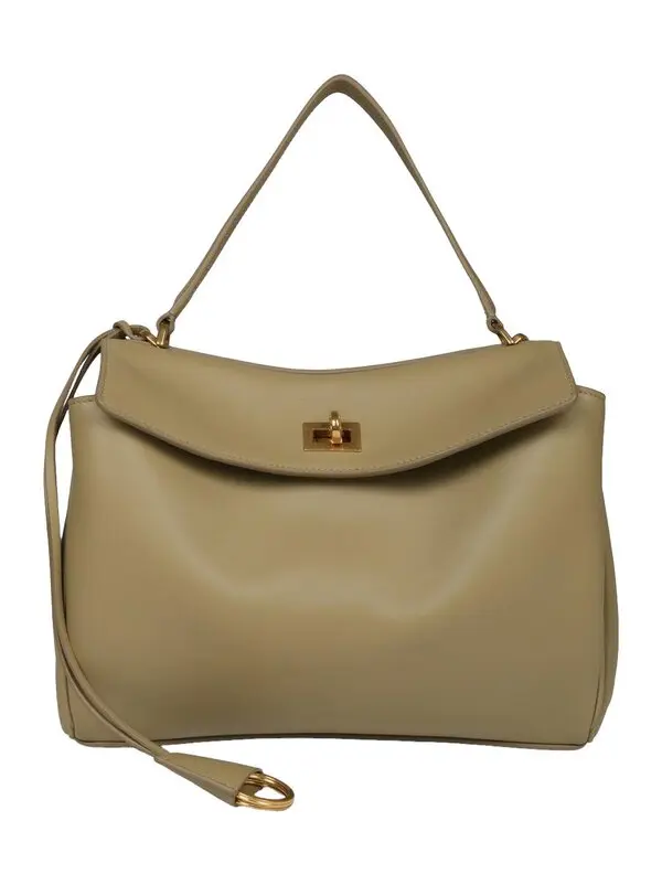 Balenciaga Rodeo Small Mini Leather Handbag - Beige
