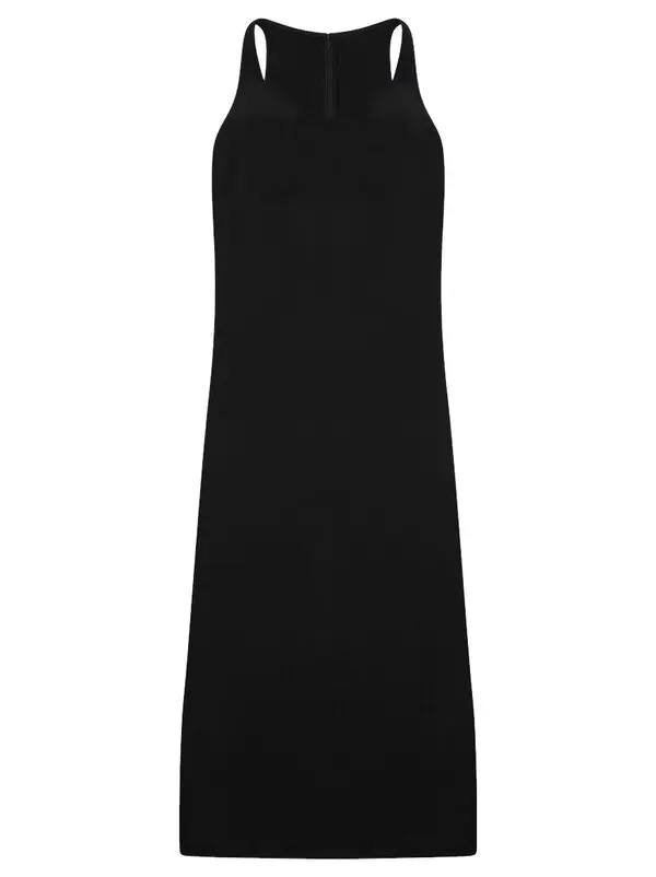 TOTEME Sablé Midi Gown - Black