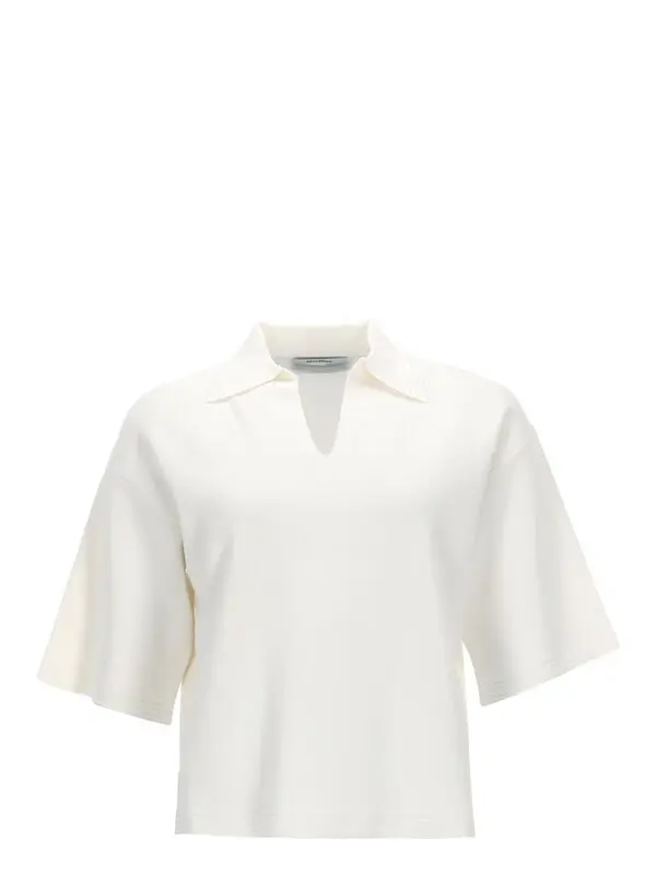 Max Mara Viscose-blend Top - White