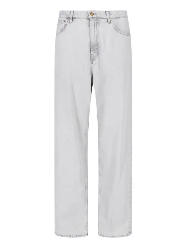 JIL SANDER Cotton Jeans - Grey