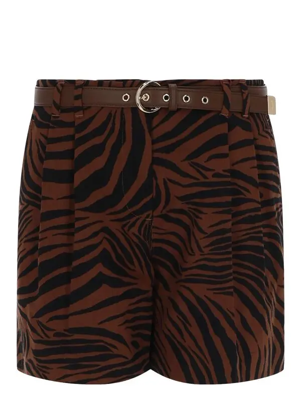 Max Mara Novella Straight-leg Shorts - Brown