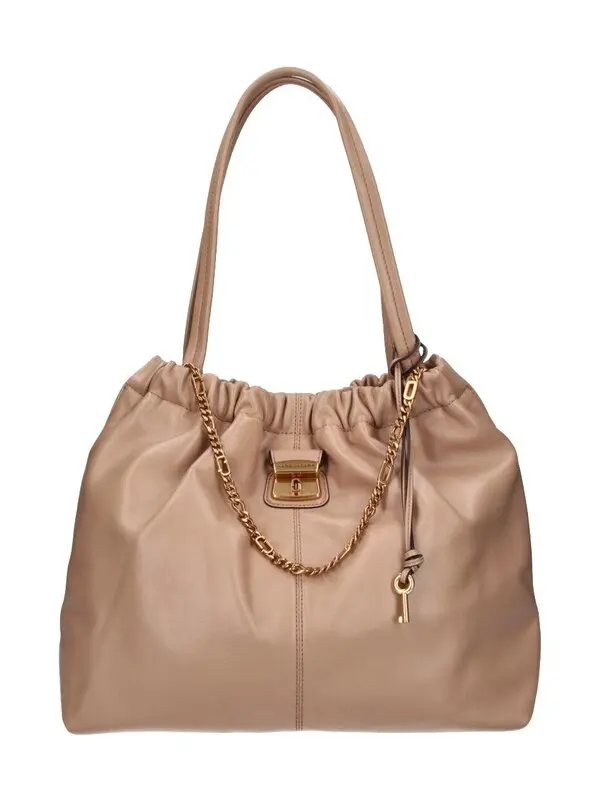 Marc Jacobs Padded Drawstring Shoulder Bag - Brown