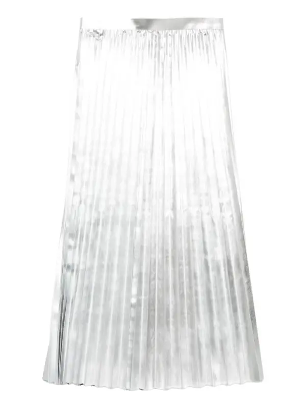 Junya Watanabe Pleated Skirt - Slver