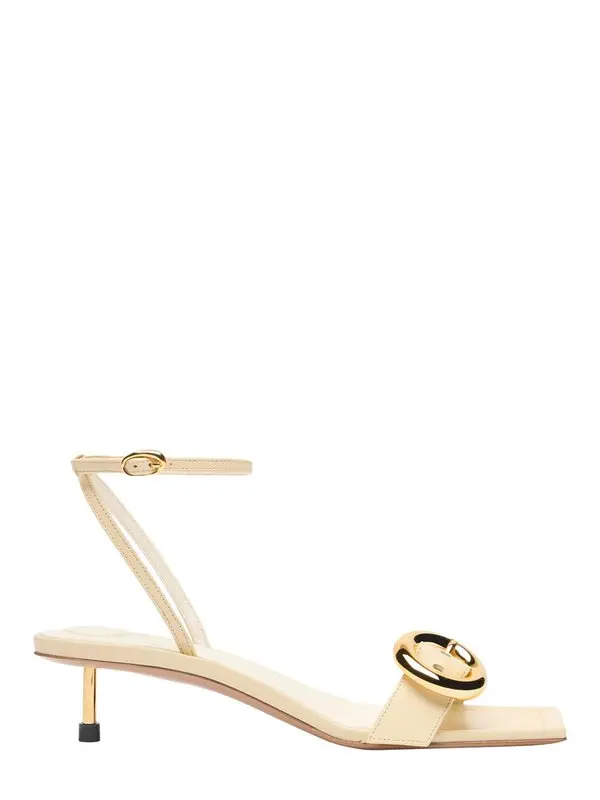 Jacquemus Les Regalo Sandals - Ivory