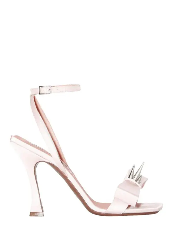 Acne Studios Studded Bow-detail Sandals - White