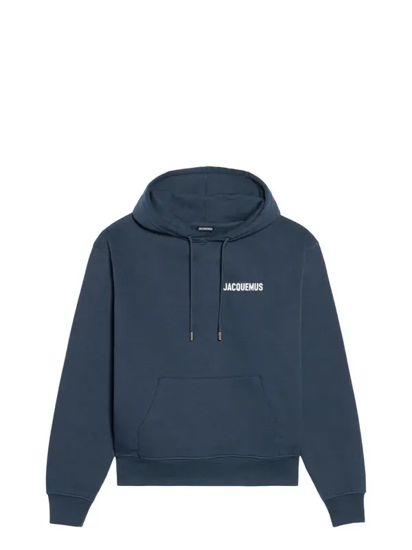 Jacquemus Hooded Sweatshirt - Deep Navy Blue