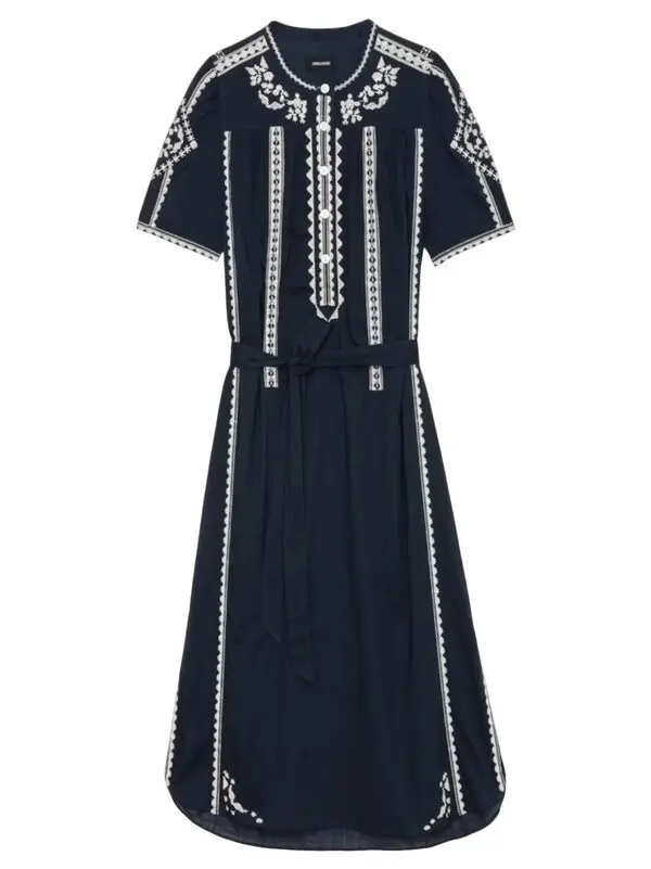 Zadig&Voltaire Rigy Midi Dress - Black