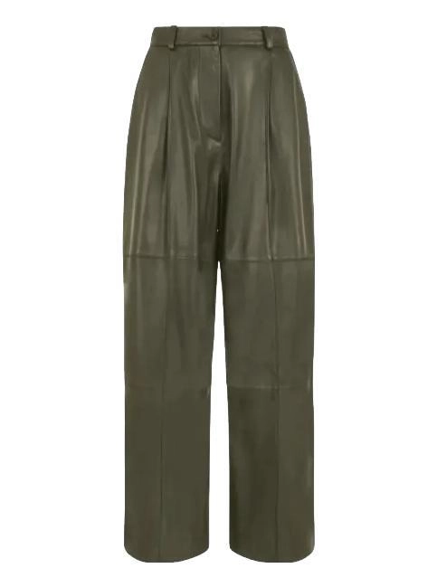 P.a.r.o.s.h Pleated Tailored Trousers - Green