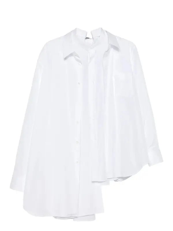 Comme Des Garçons Asymmetrical Shirt - White