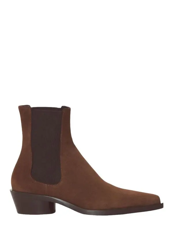 Proenza Schouler Pointed Toe Chelsea Boots - Brown