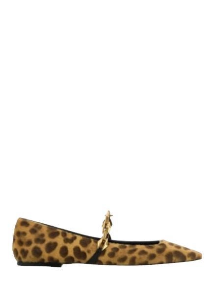 JIMMY CHOO Diamond Tilda Flat - Brown