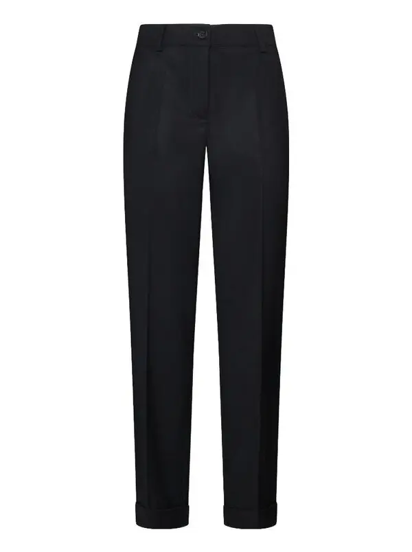 P.a.r.o.s.h Slim-fit Tailored Trousers - Black
