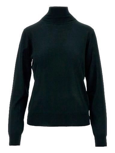P.a.r.o.s.h Turtleneck Knitted Jumper - Black