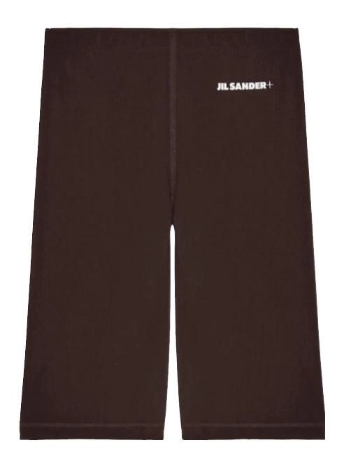 JIL SANDER Logo Biker Shorts - Black