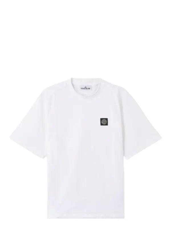 Stone Island Logo-patch T-shirt - White