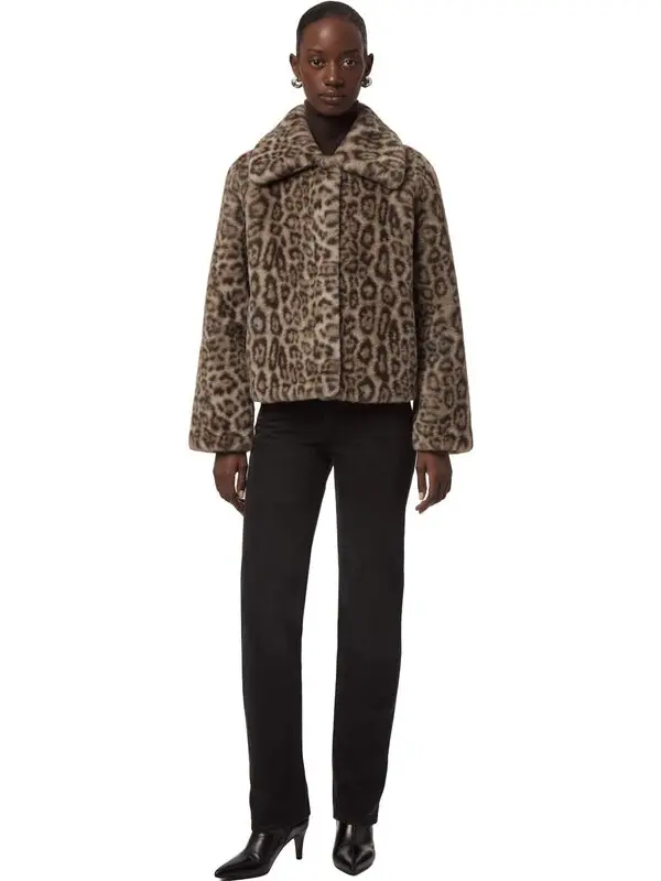 Apparis Elis Leopard Coat - Light Leopard