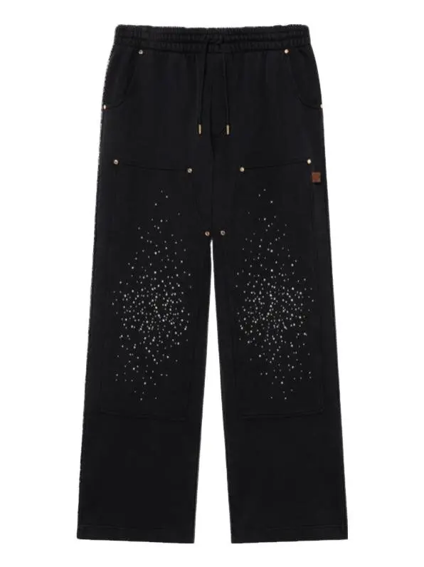 Casablanca La Prémonition Embellished Sweatpants - Black