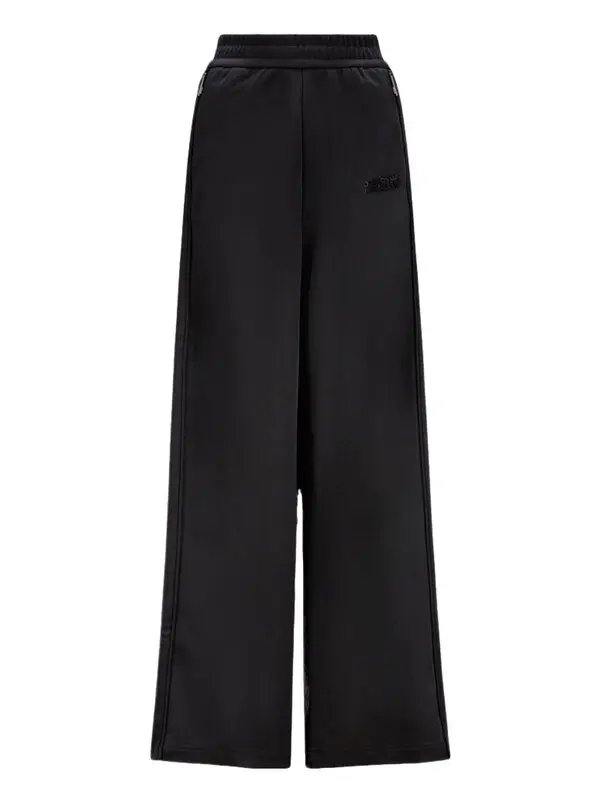 Moncler X Adidas Mid Rise Track Pants - Black