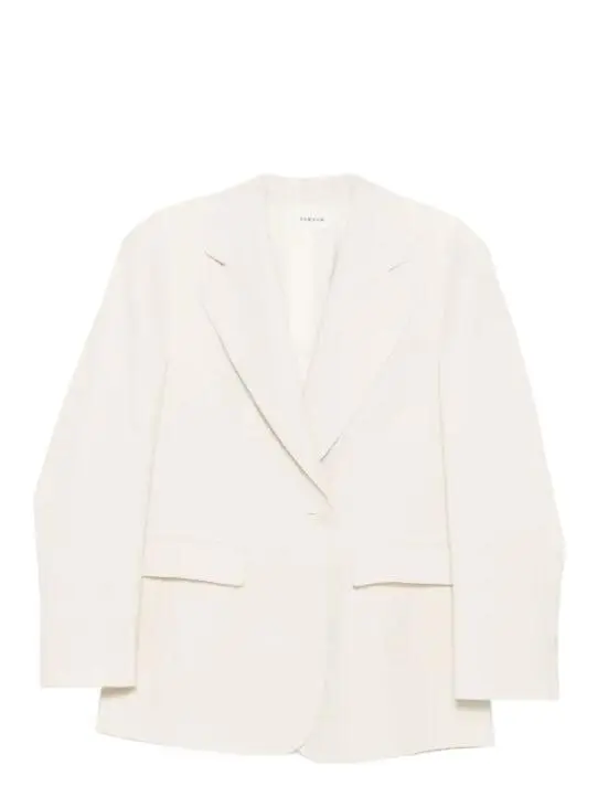 P.a.r.o.s.h Raisa Single-breasted Blazer - Beige