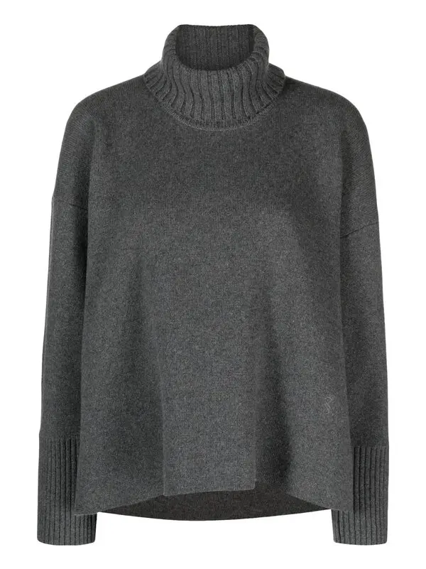 Proenza Schouler Roll-neck Cashmere-blend Jumper - Black