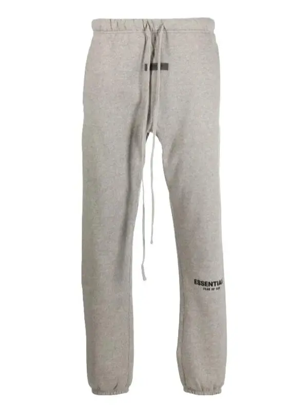 Fear Of God Logo-print Track Pants - Gray