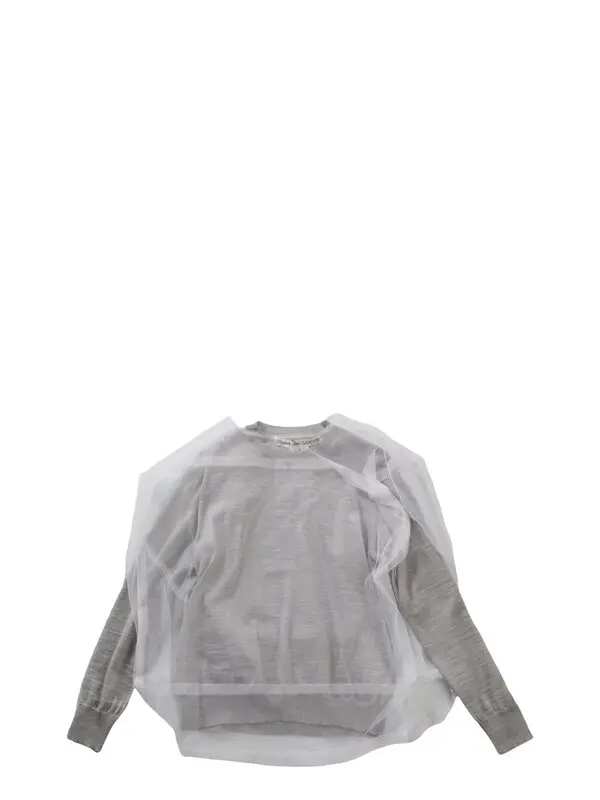 Comme Des Garçons Layered Sweatshirt - Gray