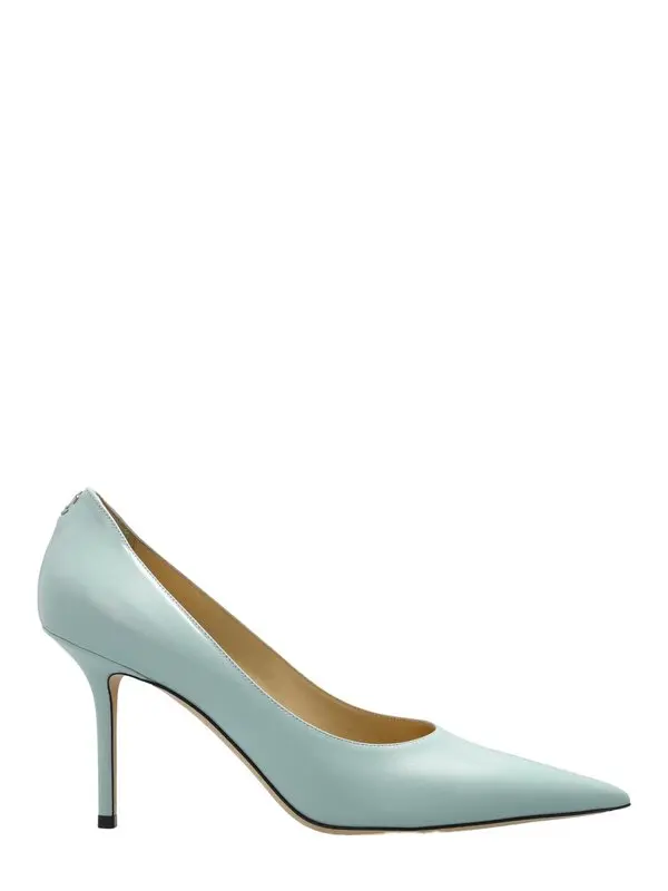 JIMMY CHOO Love 85 Pointed-toe Pumps - Light Blue