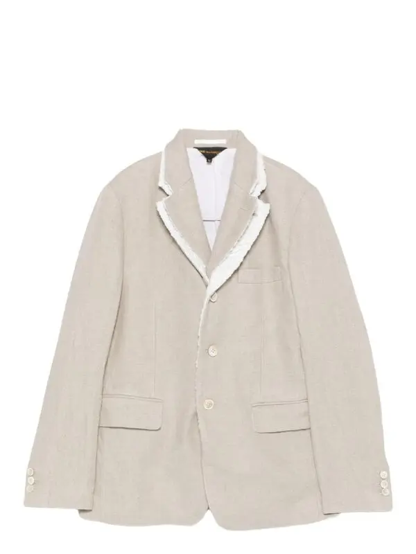 Comme Des Garçons Long Sleeve Jacket - Nude