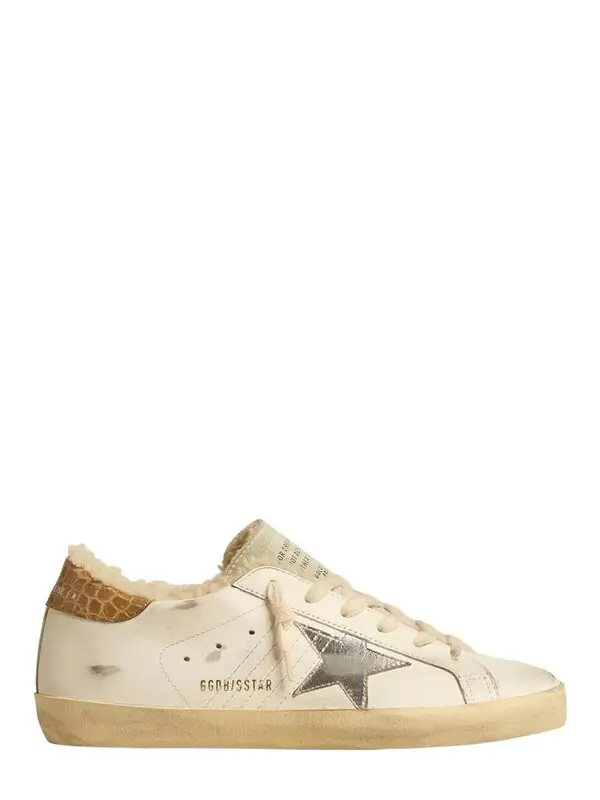 GOLDEN GOOSE Super Star Low-top Sneakers - Nude
