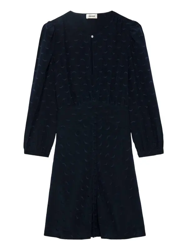 Zadig&Voltaire Rhodri Wings-jacquard Dress - Black