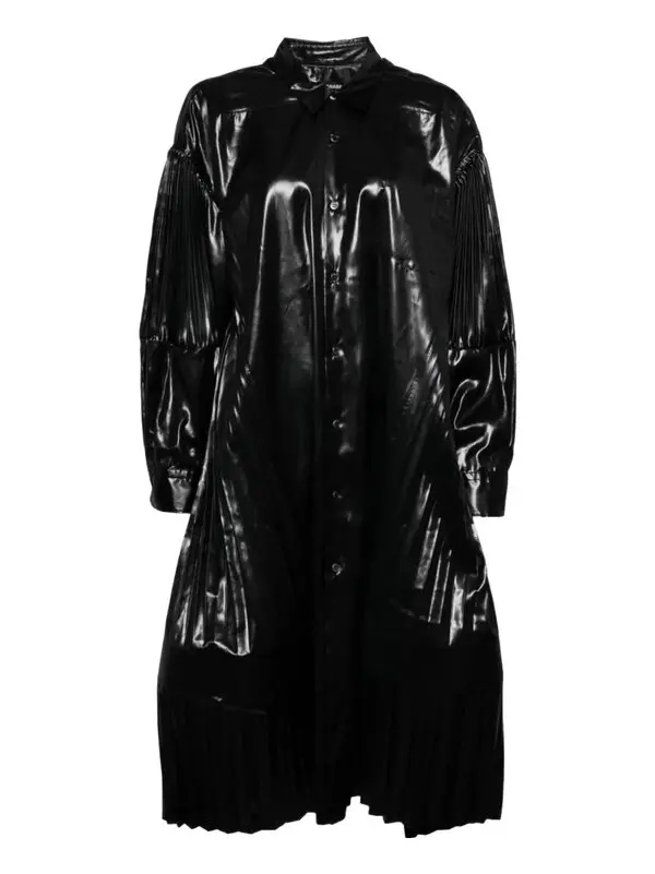 Junya Watanabe Pleated Dress - Black