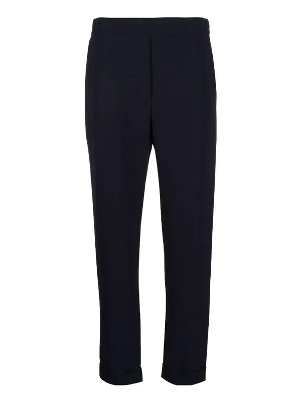 P.a.r.o.s.h Pirate Straight-leg Trousers - Black