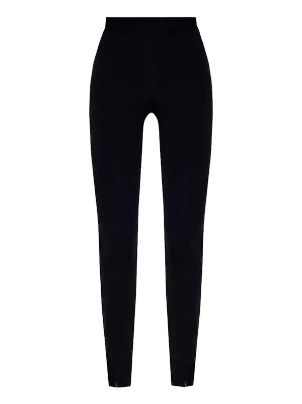 Proenza Schouler Technical Jersey Zipped Leggings - Black