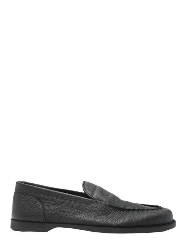 John Lobb Round-toe Casual Shoes - Black