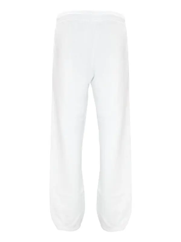 Off-White Logo-print Cotton Track Pants - White