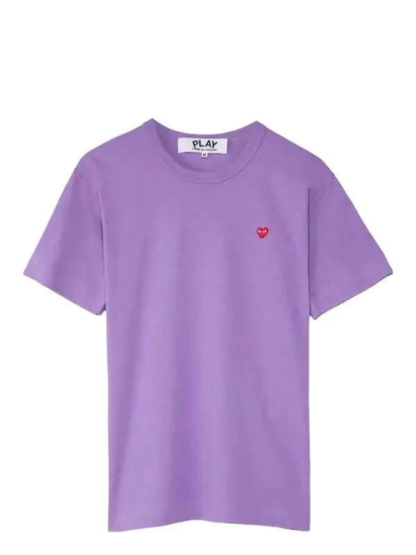 Play Comme Des Garcon Short-sleeved T-shirt - Purple