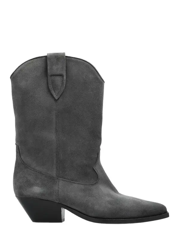 Isabel Marant Étoile 40mm Duerto Suede Ankle Boots - Black
