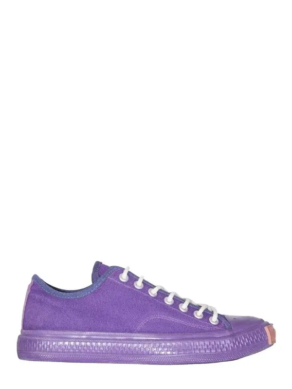 Acne Studios Tonal Lace-up Sneakers - Purple