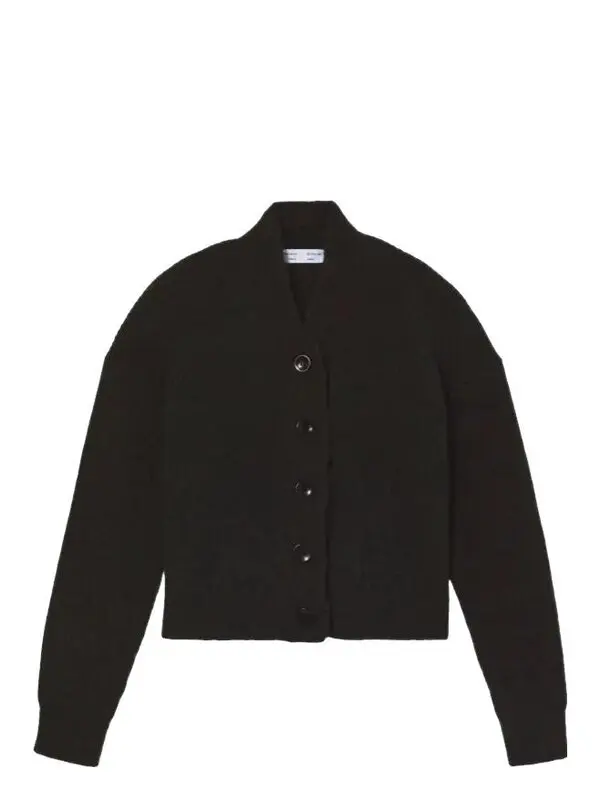 Proenza Schouler Fluffy Knit Cardigan - Black