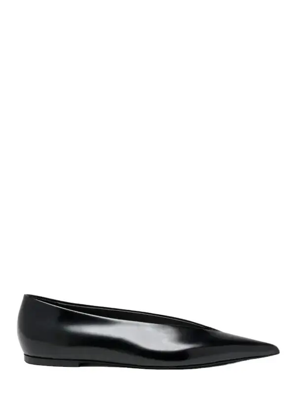 Proenza Schouler Slash Pointed-toe Flats - Black