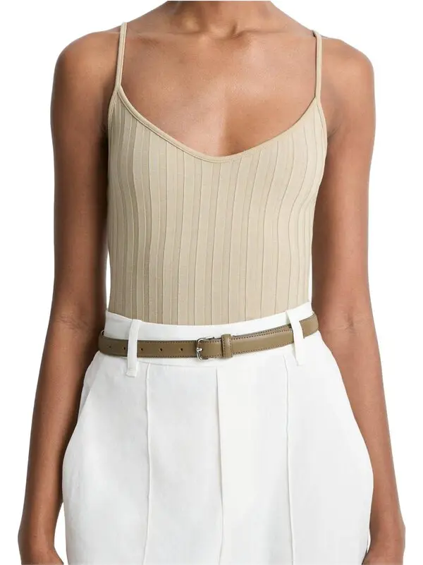 Vince Ribbed Tank Top - Multicolor