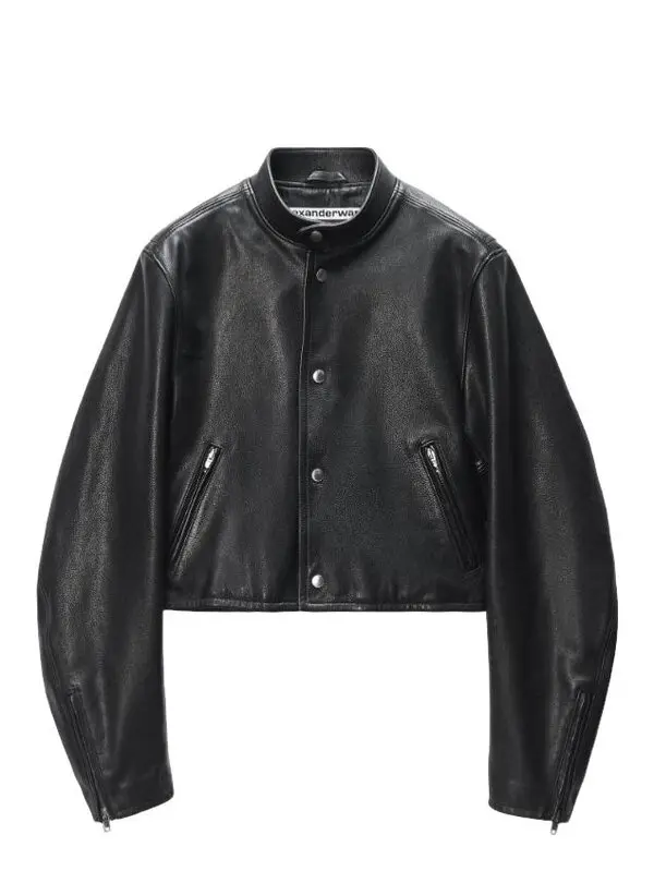 Alexander Wang Leather Jacket - Black